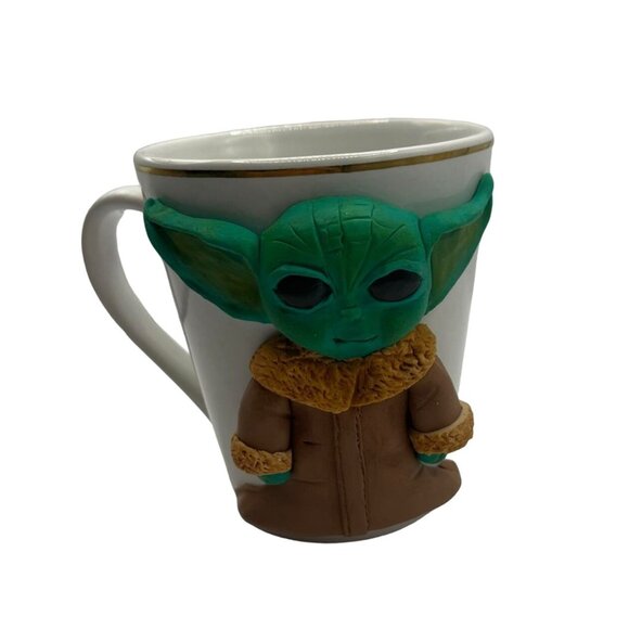 Unknown | Kitchen | Royal Norfolk Coffee Cup Hobbyist Art Piece Grogu ...